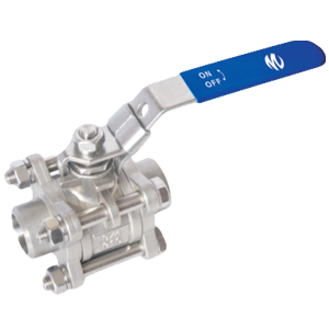 Zawór odcinający kulowy z napędem ręcznym Typ X3777B DN 3" Socla